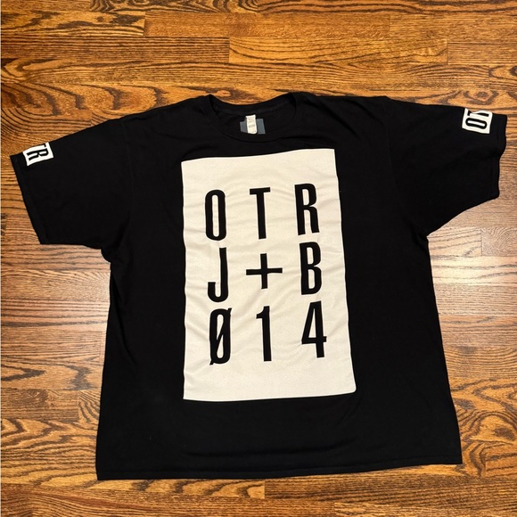 Shirts | Authentic Beyonce Jay Z On The Run Tour Merch Black Tour Date ...